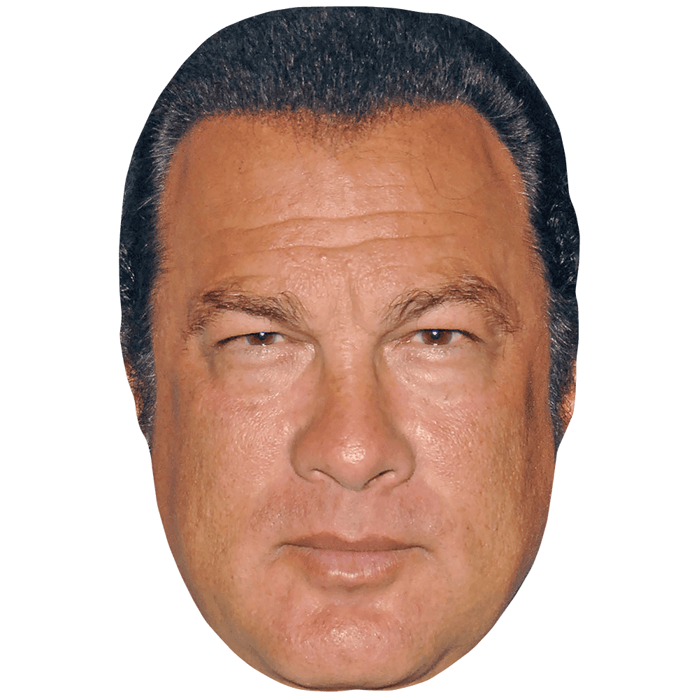 Steven Seagal (Scowl) Flat Cardboard Face - Walmart.com