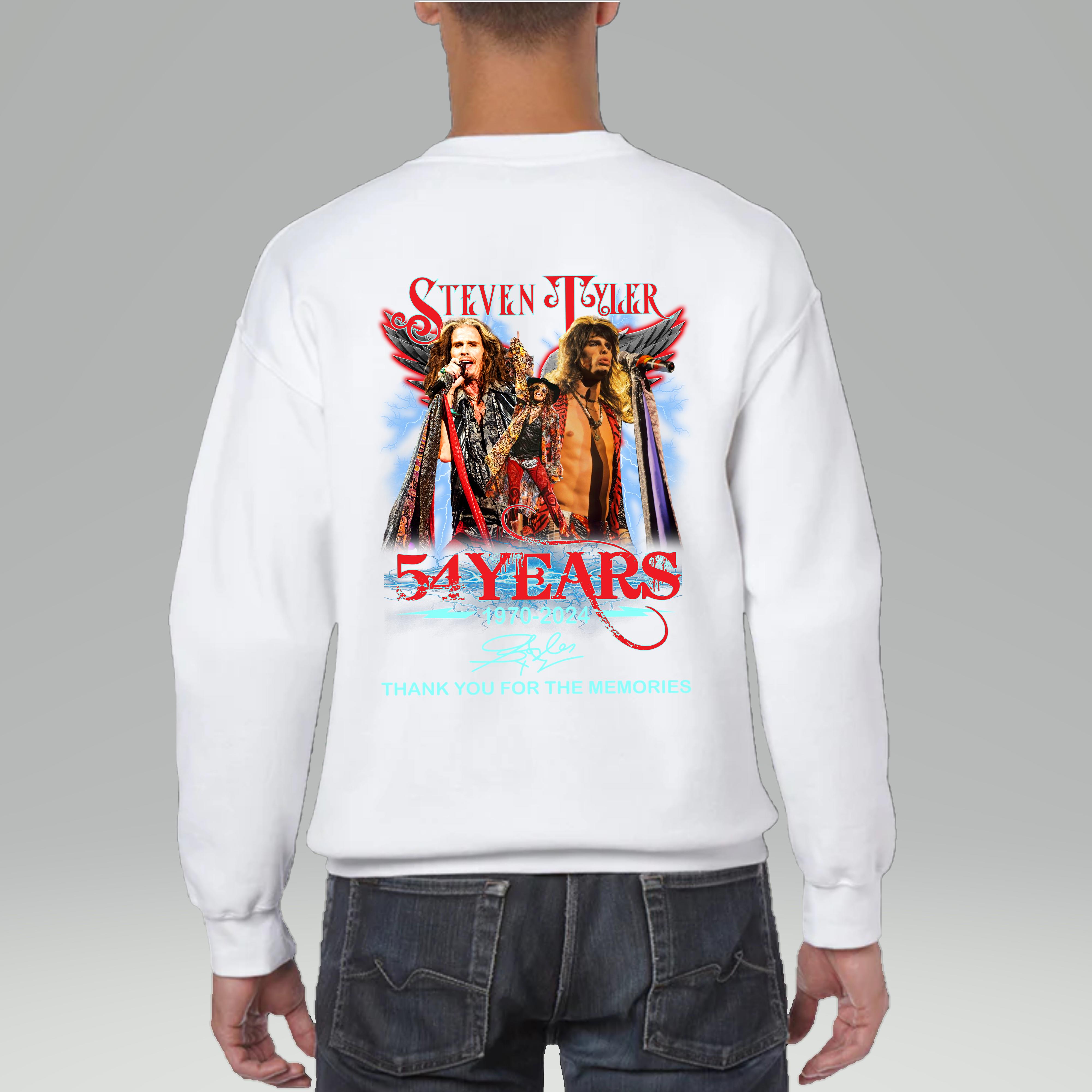 Steven Tyler, Unisex Sweater Back Side Print for Men and Women, up to ...