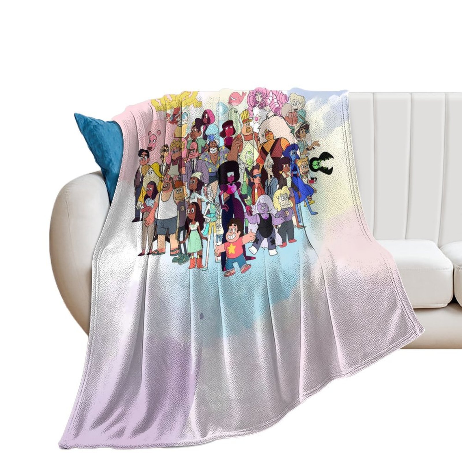Steven Universe 5 Luxury Flannel Blanket - Super Soft Anti-Static Plush ...