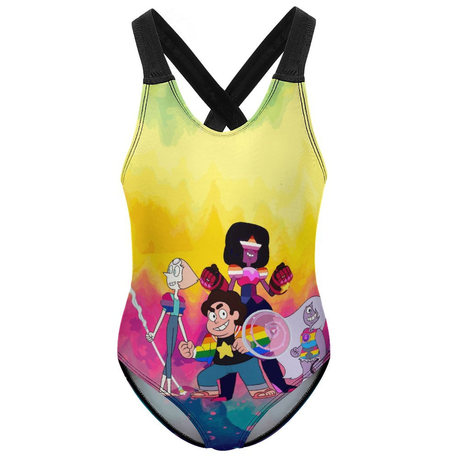 Steven Universe Animation Children's One-piece Swimsuit Summer Girl's ...
