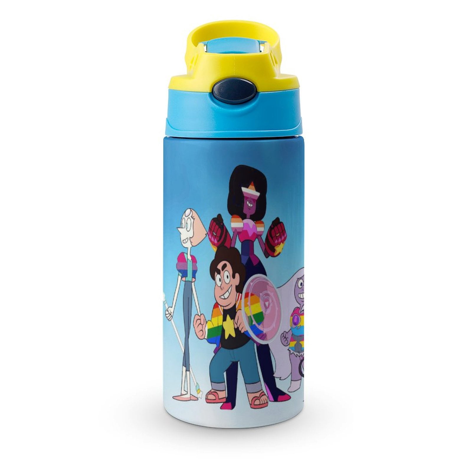 Steven Universe Animation Kid's Insulated Water Bottle With Straw ...