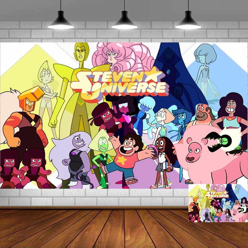 Steven Universe Backdrop Banner Party Supplies Poster Movie Theme ...