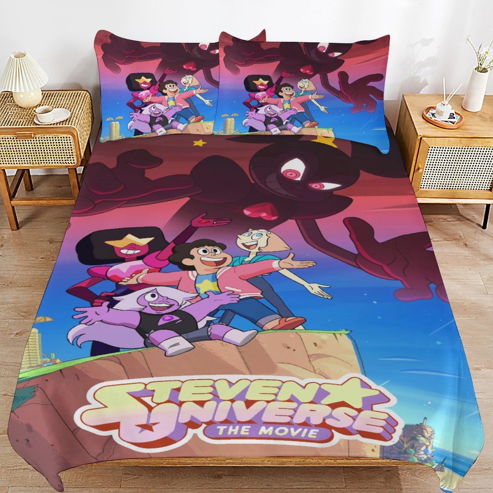 Steven Universe Bed Duvet Cover Microfiber Bedding Sets 3D Printed ...