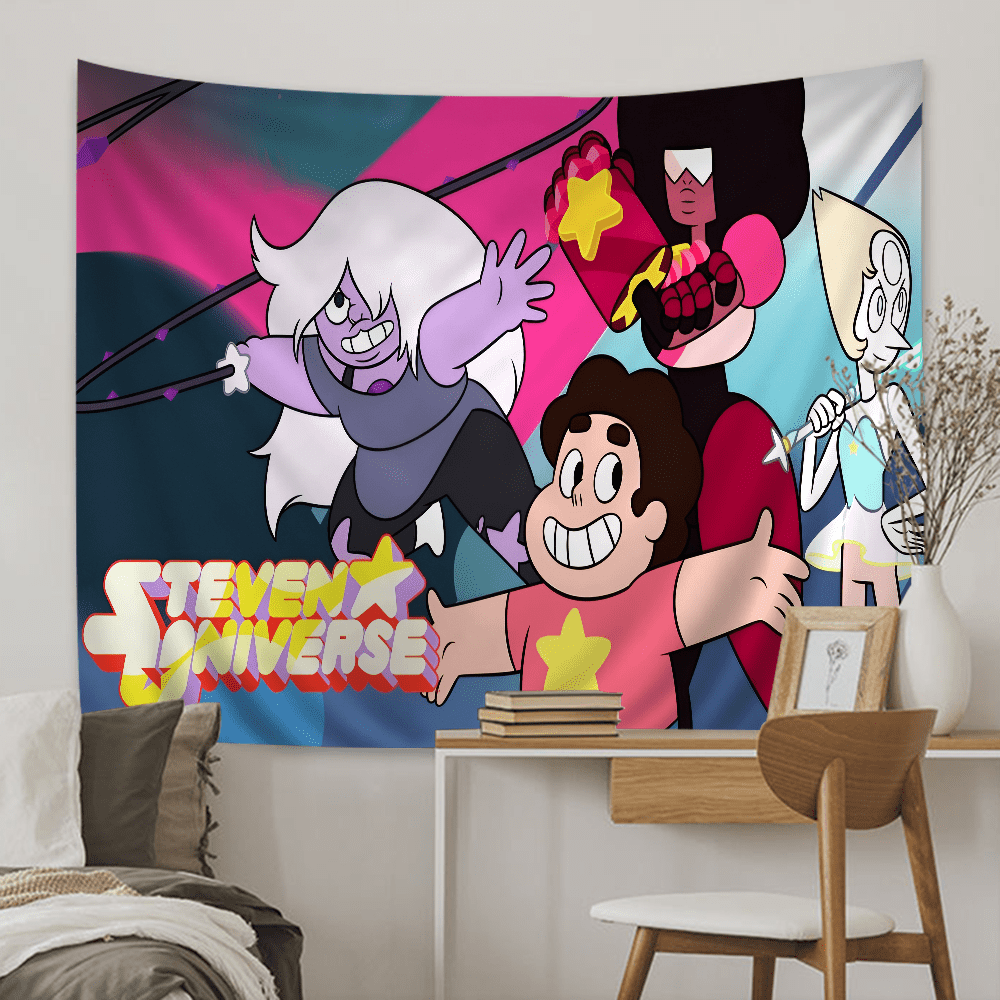 Steven Universe Birthday Party Supplies Backdrop 5x3 Cute Cartoon Movie ...