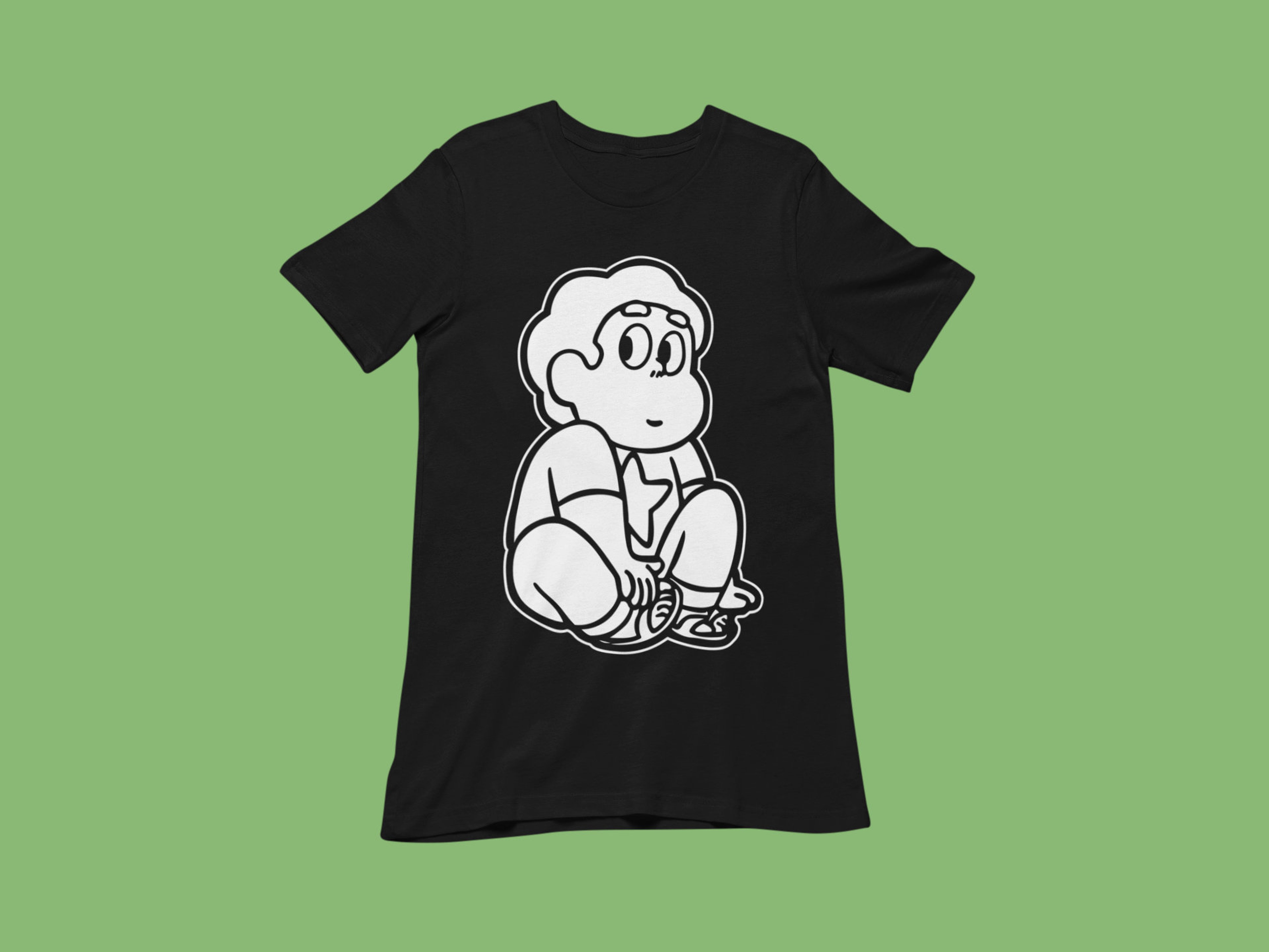 Steven Universe Black T-Shirt, Men's Women's All Sizes, Steven Universe ...