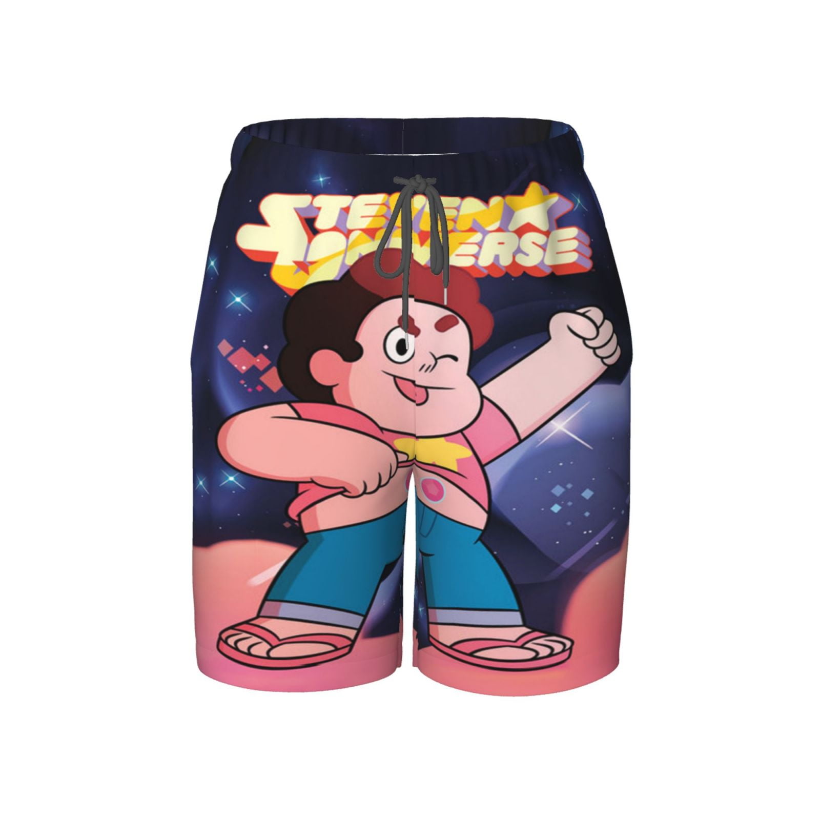 Steven Univer-s Boys Swim Trunks with Mesh Liner Swim Shorts Youth Anti ...