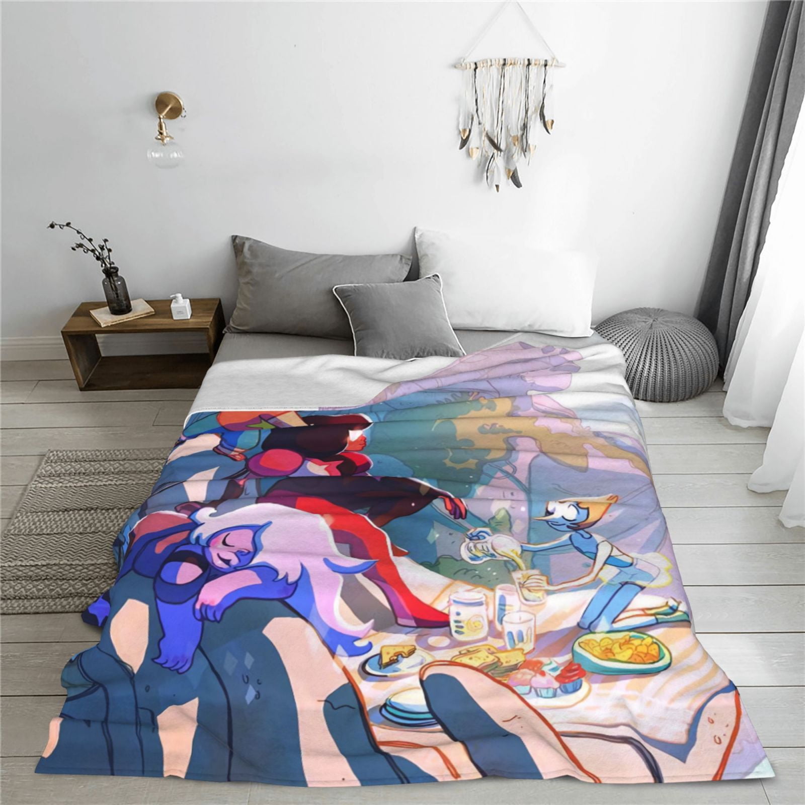 Steven Universe Cartoon Printing Throw Blanket, All Seasons Flannel ...