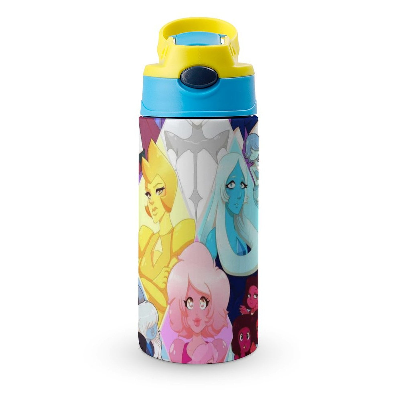 Steven Universe Characters Kid's Insulated Water Bottle With Straw ...