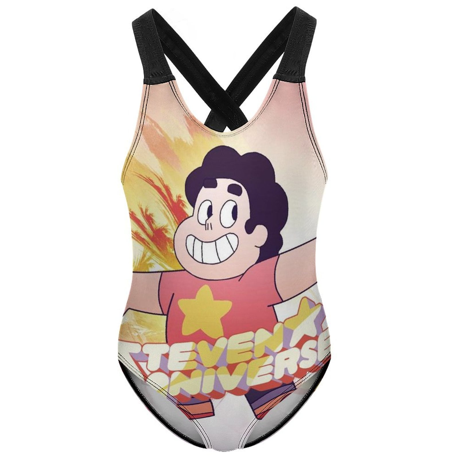 Steven Universe Children's One-piece Swimsuit Summer Girl's Swimming ...