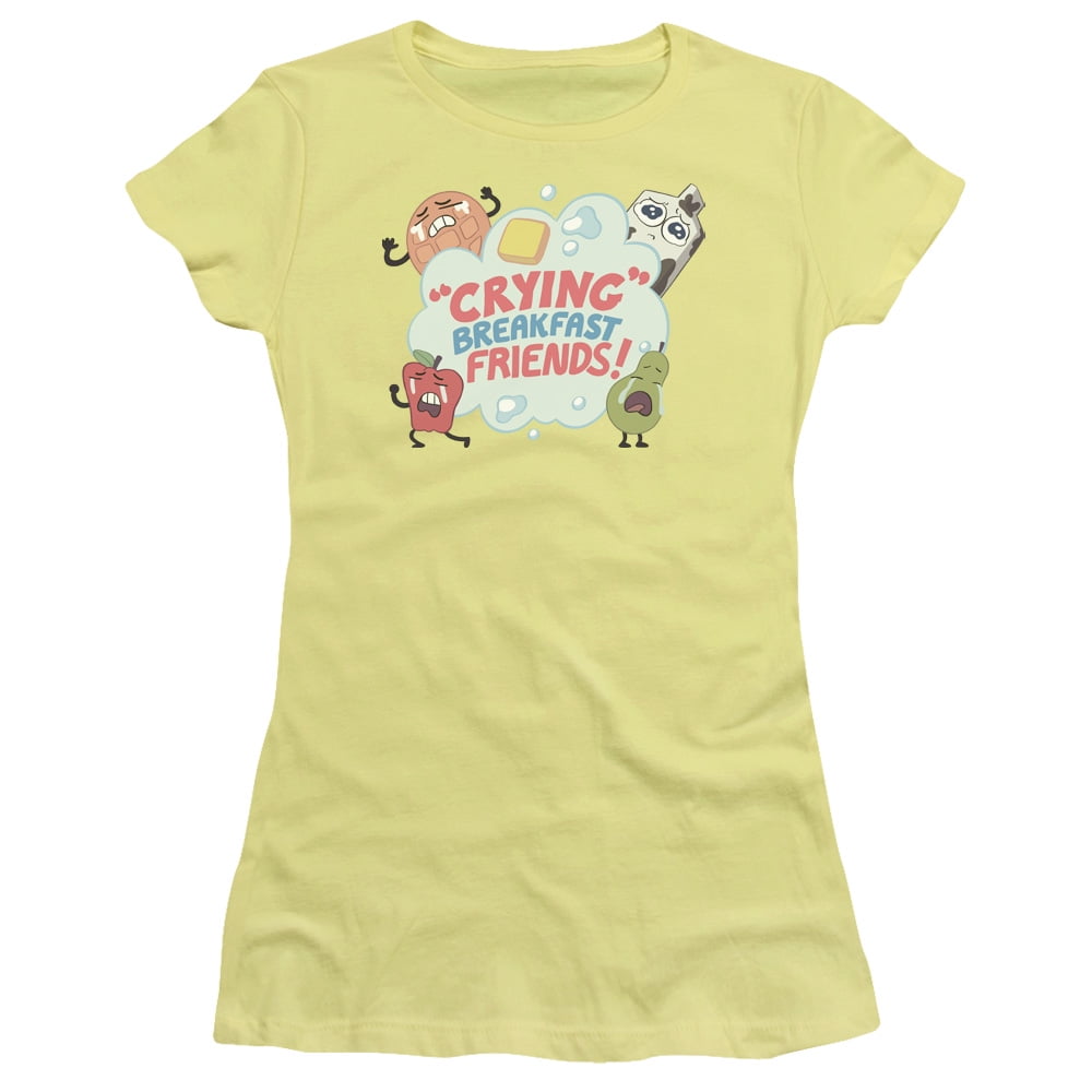 Steven Universe - Crying Breakfast Friends - Juniors Teen Girls Cap ...