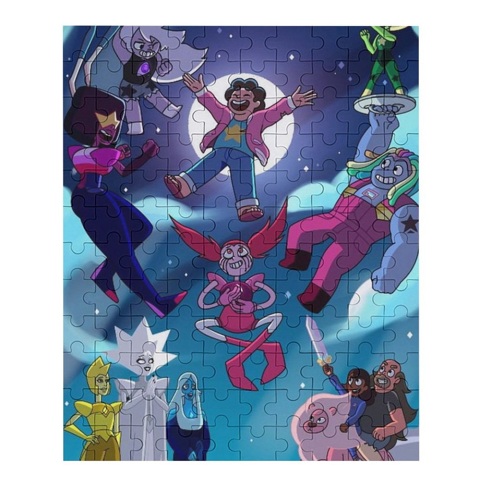Steven Universe Crystal Gems Jigsaw Puzzles Interlocking Puzzles Home ...