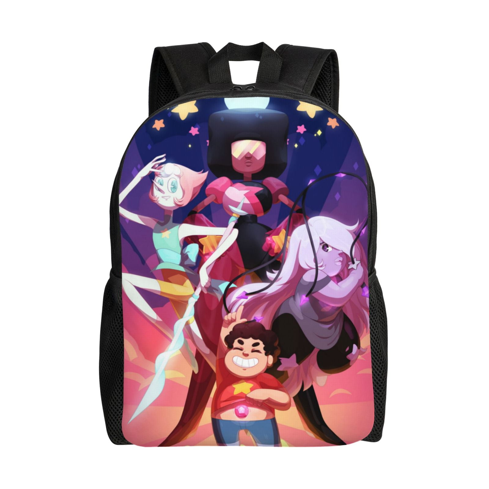 Steven Universe Crystal Gems Unisex Backpack Laptop Daypack Adjustable ...