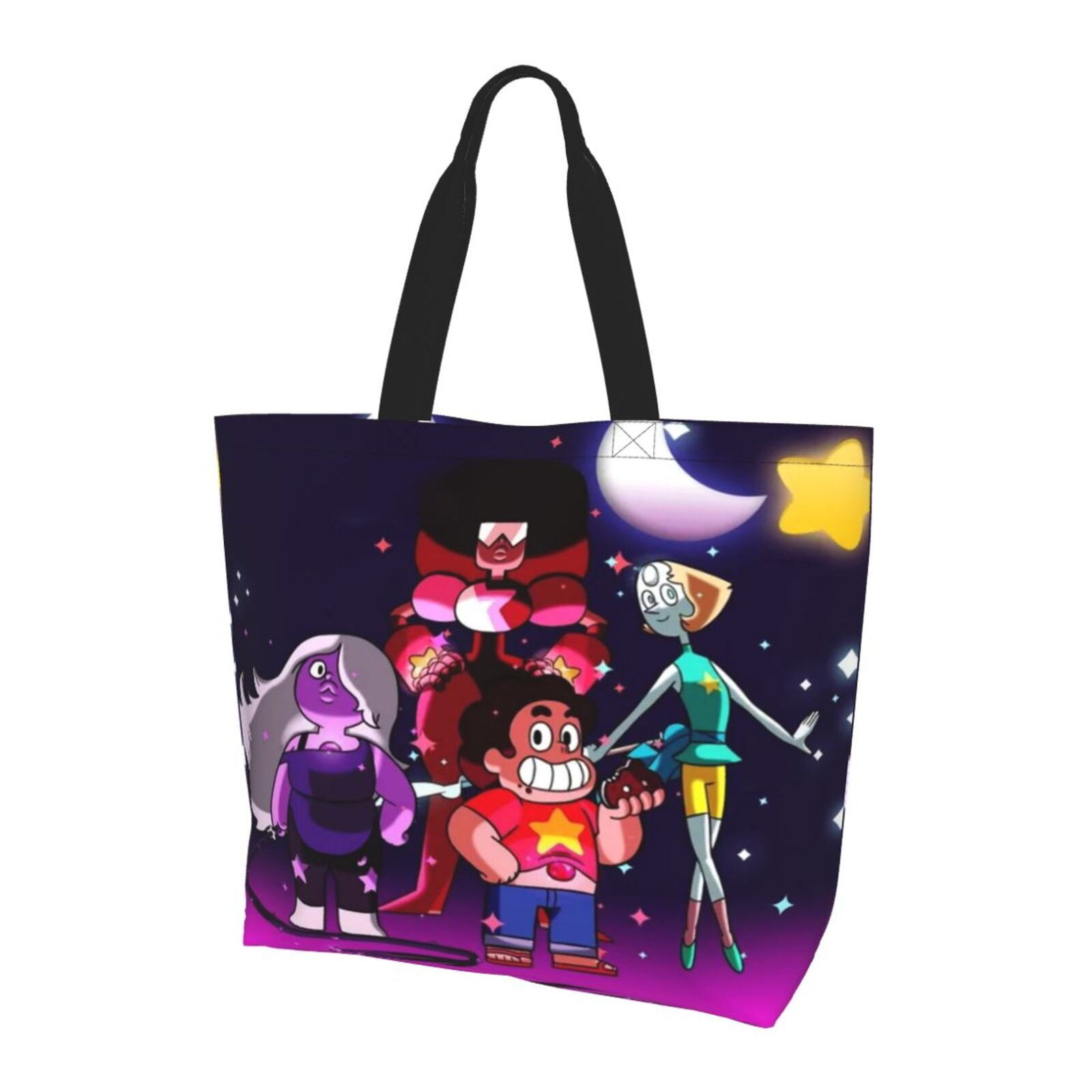 Steven Universe Cute Extra Large Canvas Tote Bag for Gym Beach Travel ...
