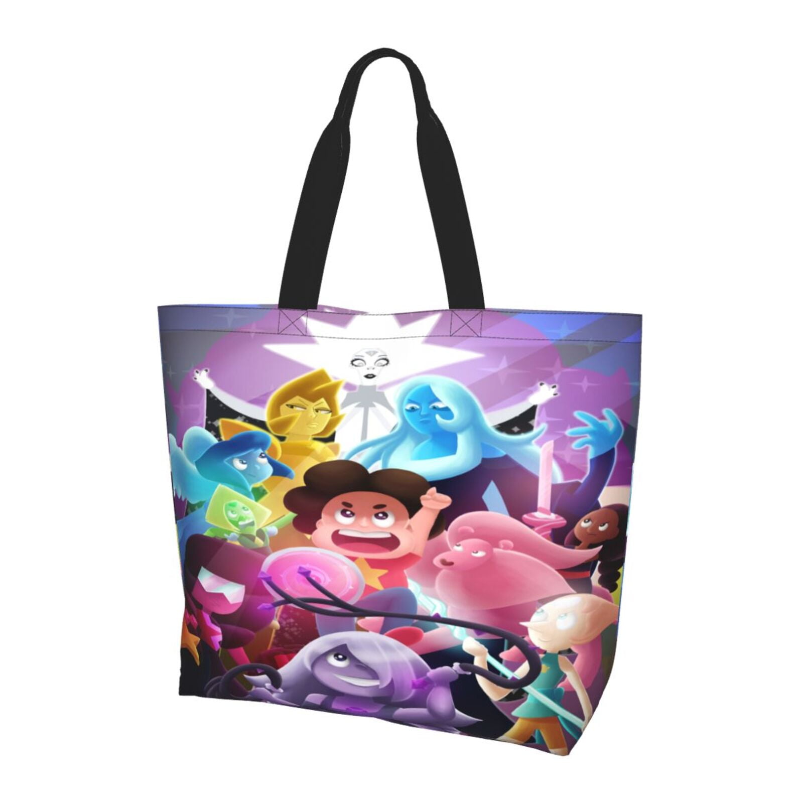 Steven Universe Cute Extra Large Canvas Tote Bag for Gym Beach Travel ...