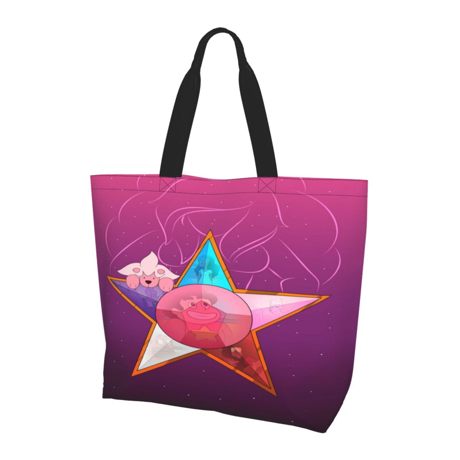Steven Universe Cute Extra Large Canvas Tote Bag for Gym Beach Travel ...