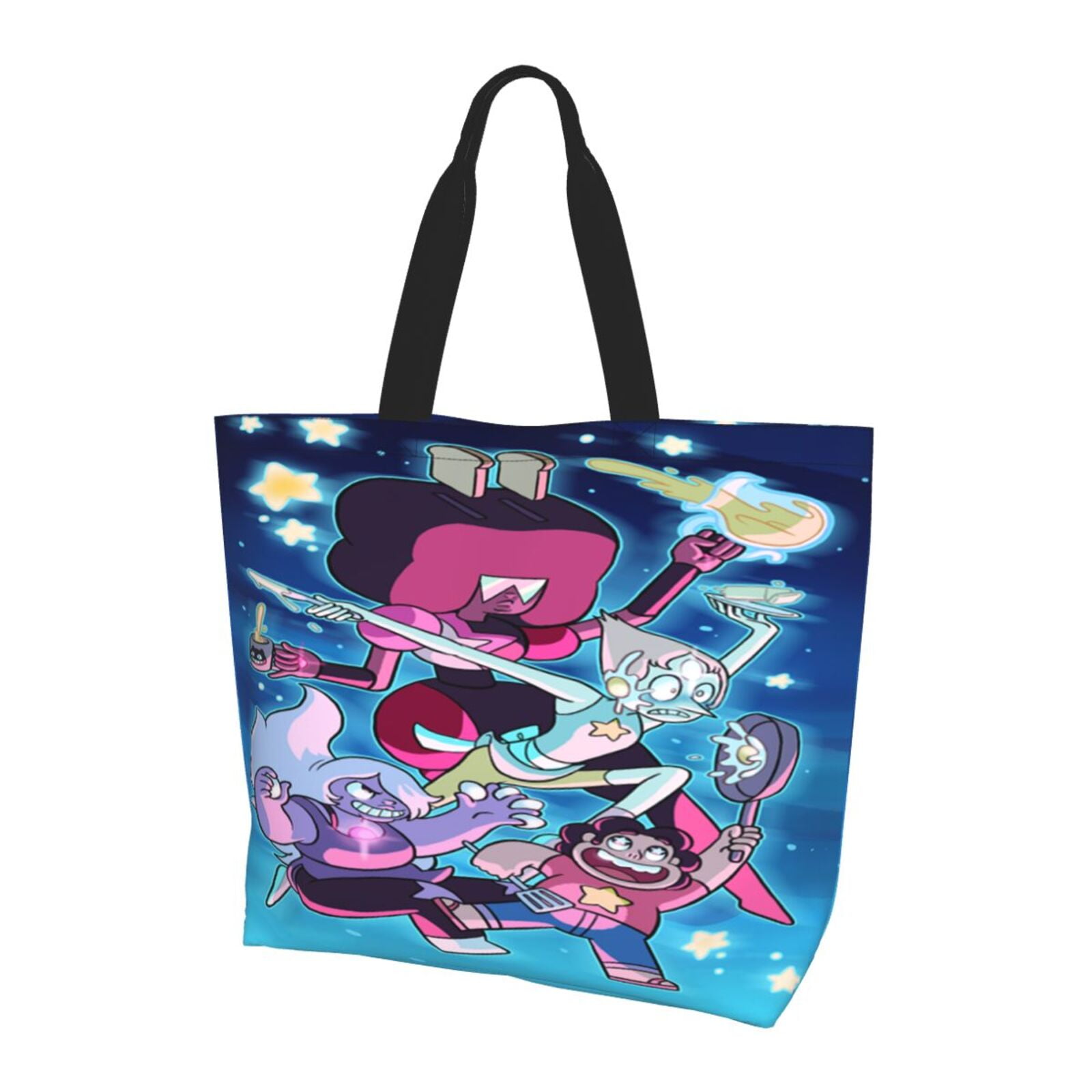 Steven Universe Cute Extra Large Canvas Tote Bag for Gym Beach Travel ...