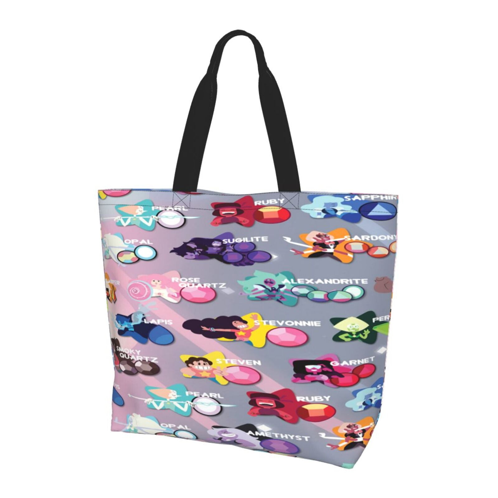 Steven Universe Cute Extra Large Canvas Tote Bag for Gym Beach Travel ...