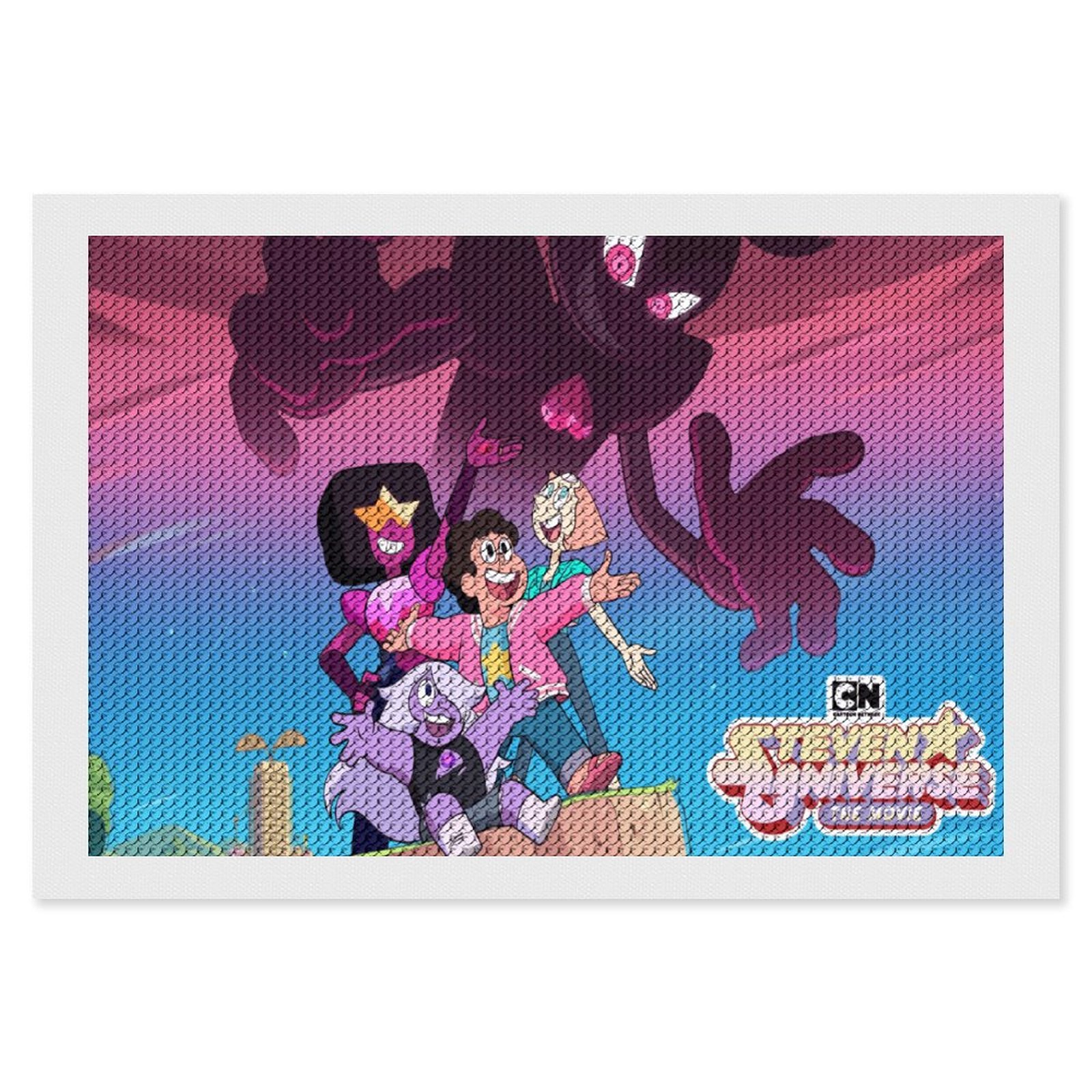 Steven Universe Diamond Art Painting for Adult, DIY Full Round 5D ...