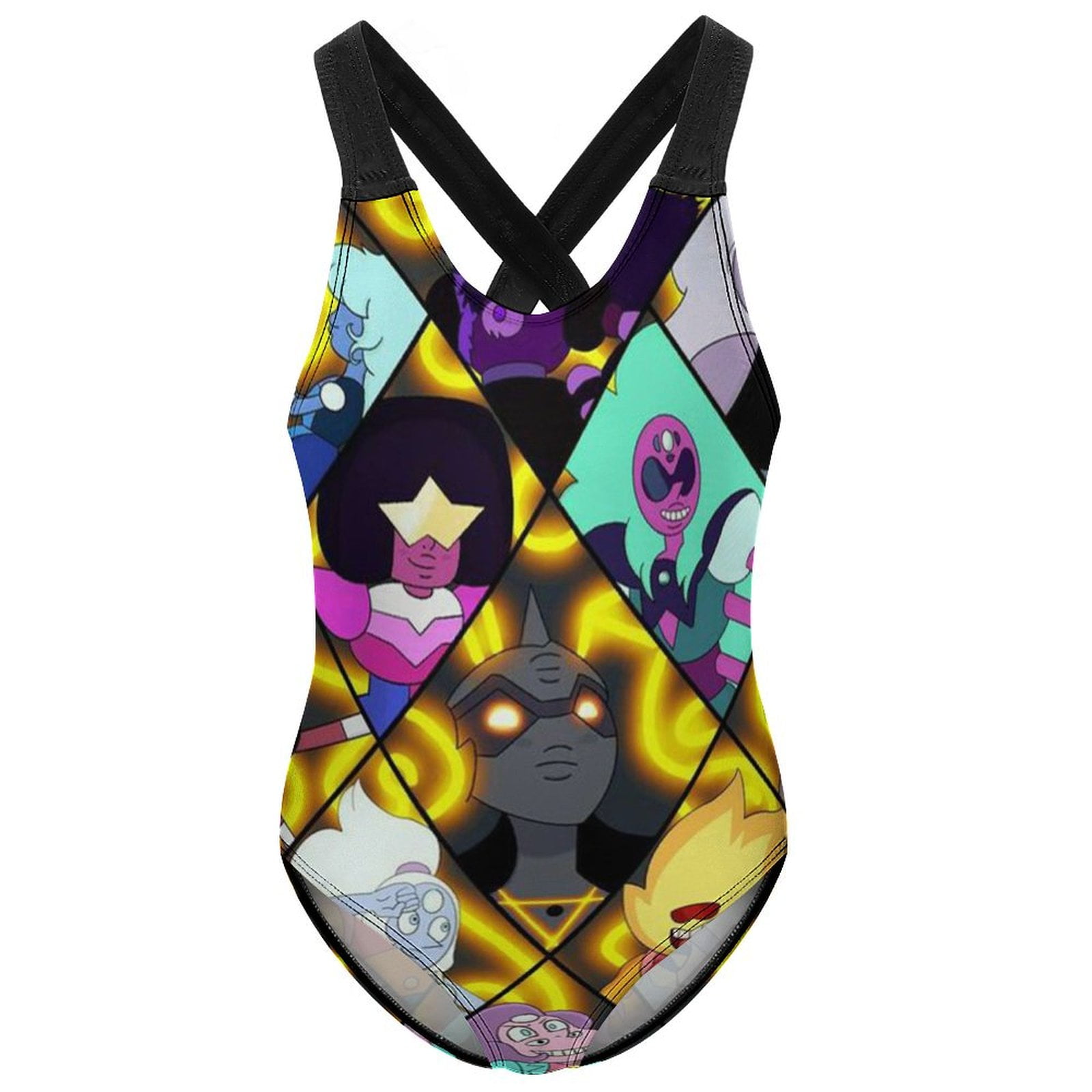 Steven Universe Garnet Children's One-piece Swimsuit Summer Girl's ...