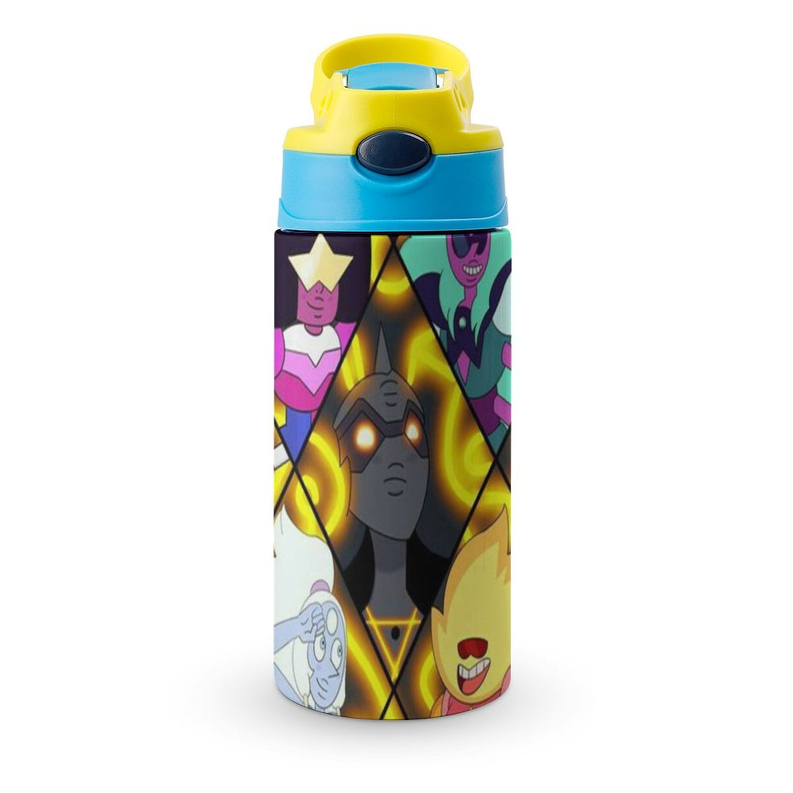 Steven Universe Garnet Kid's Insulated Water Bottle With Straw Vacuum ...