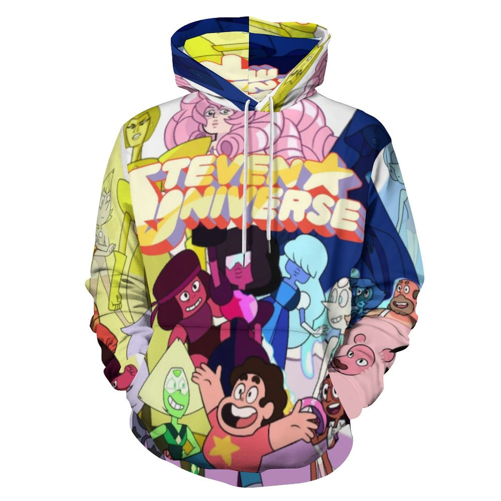 Steven Universe Hoodie 3D Print Pullover Hooded Long Sleeve Sweatshirts ...