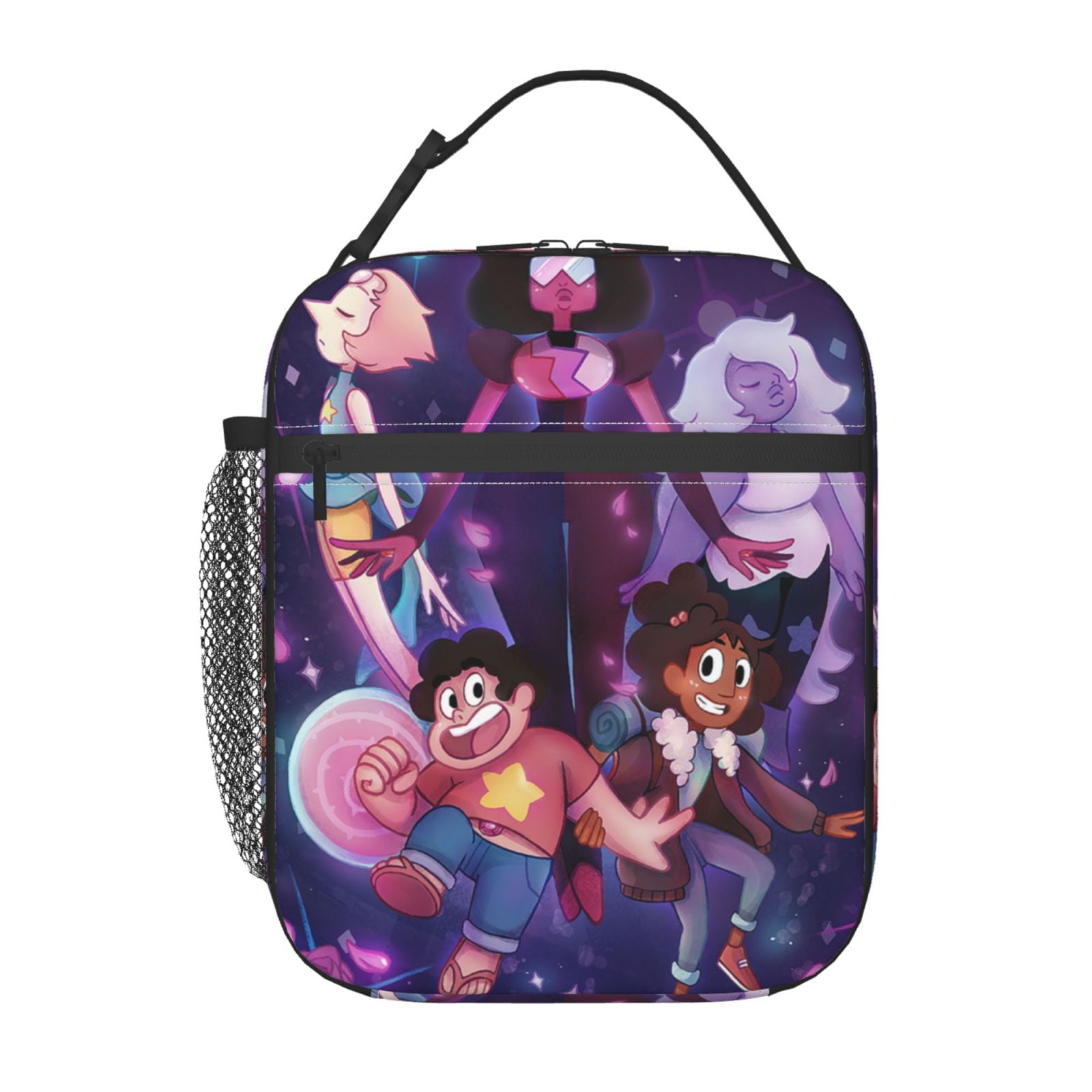 Steven Universe Insulated Lunch Bag Portable Tote Bento Bag Thermal Meal Bag Handbag Picnic Bag ...