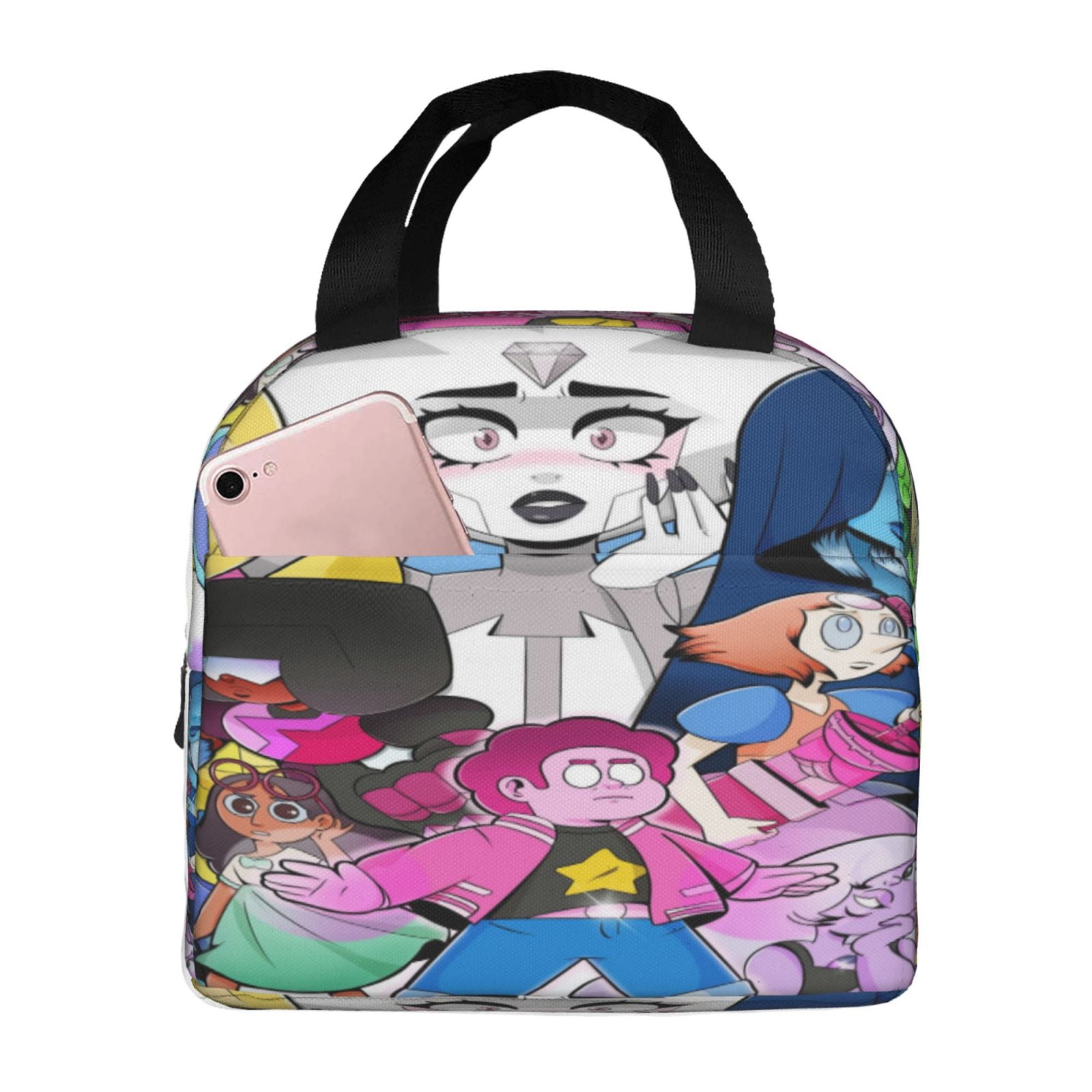 Steven Univer-s Lunch Bag Kawaii Anime Reusable Cooler Bag Lunch Box ...