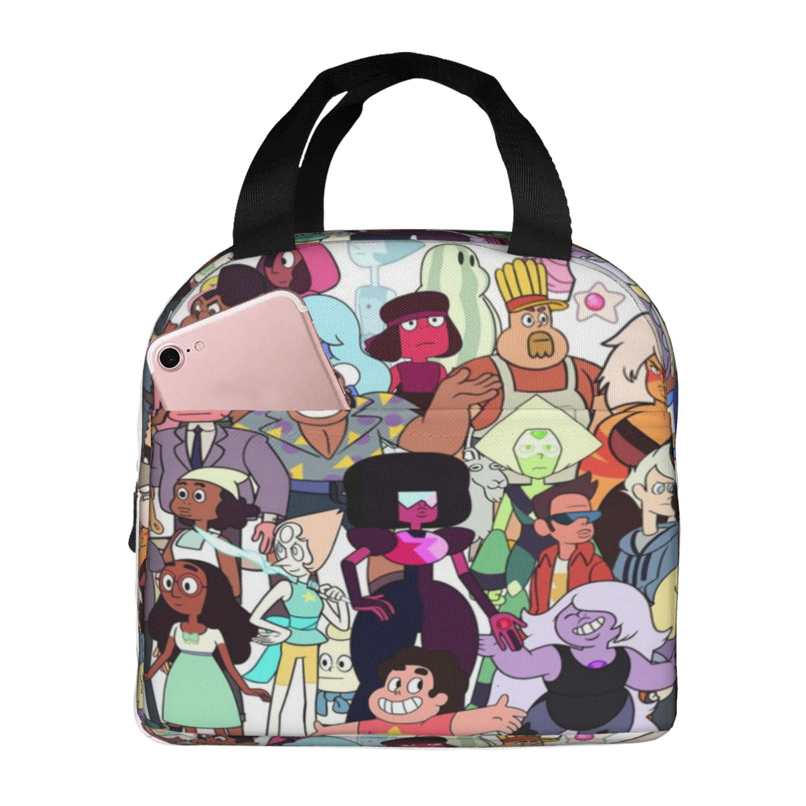 Steven Univer-s Lunch Bag Kawaii Anime Reusable Cooler Bag Lunch Box ...