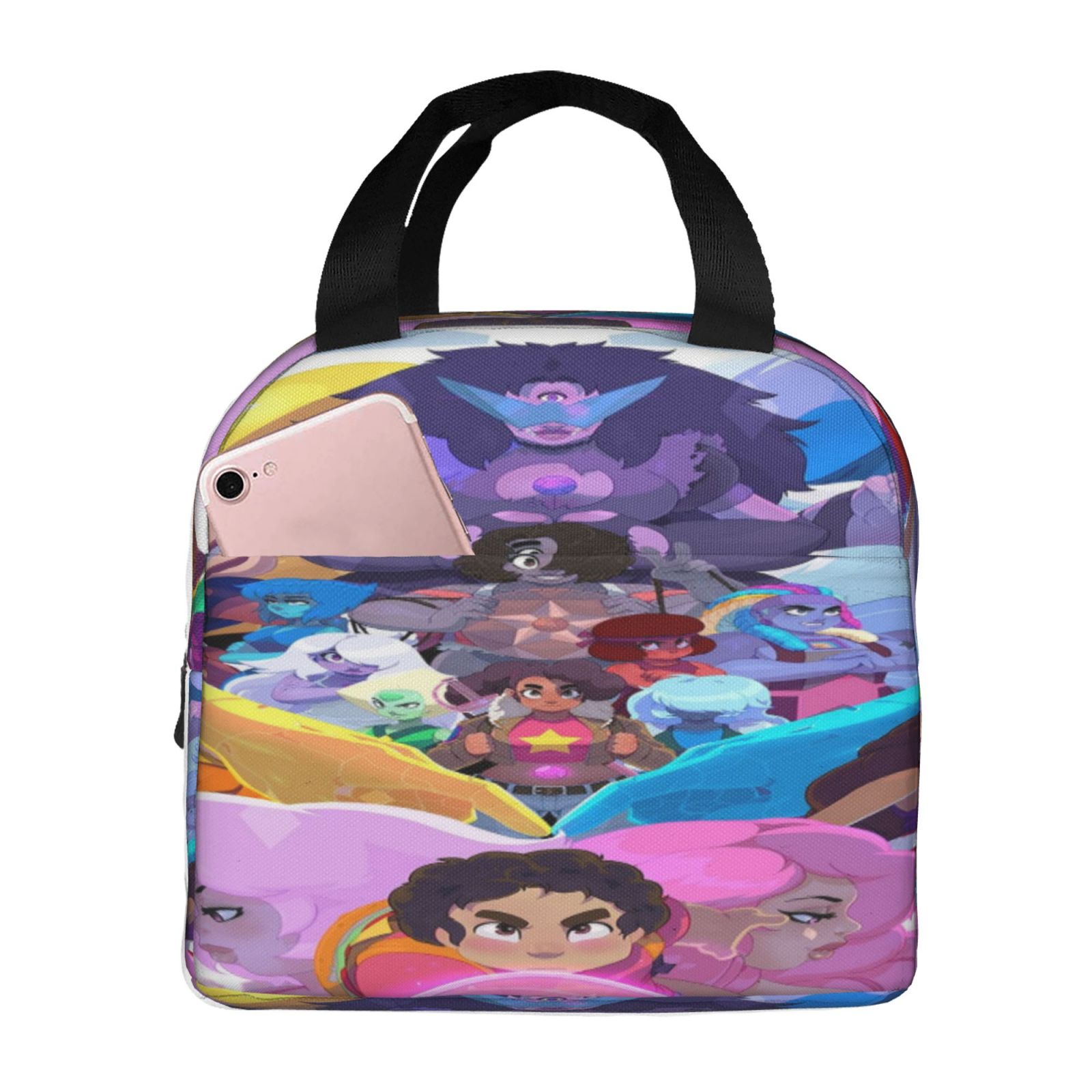 Steven Univer-s Lunch Bag Kawaii Anime Reusable Cooler Bag Lunch Box ...