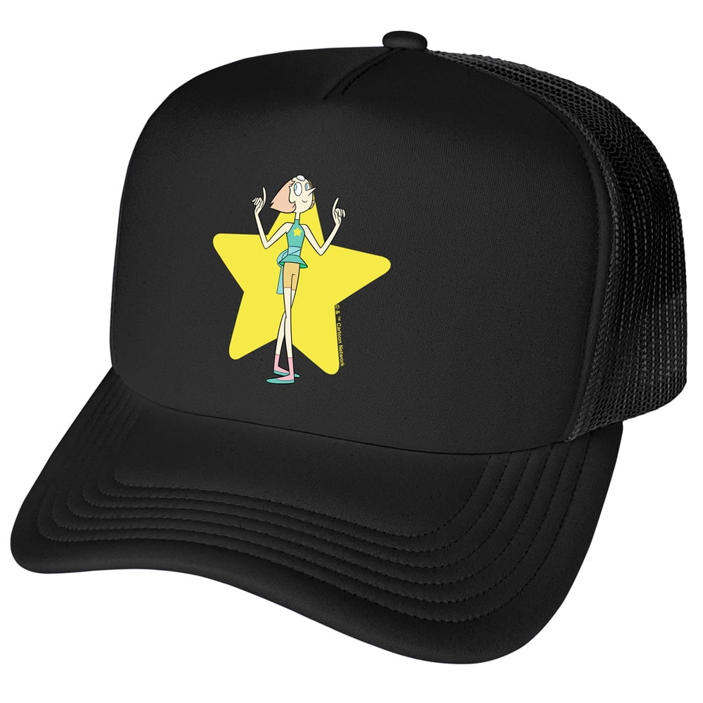 Steven Universe Pearl Star Foam Snapback Trucker Hat - Unisex for Men ...