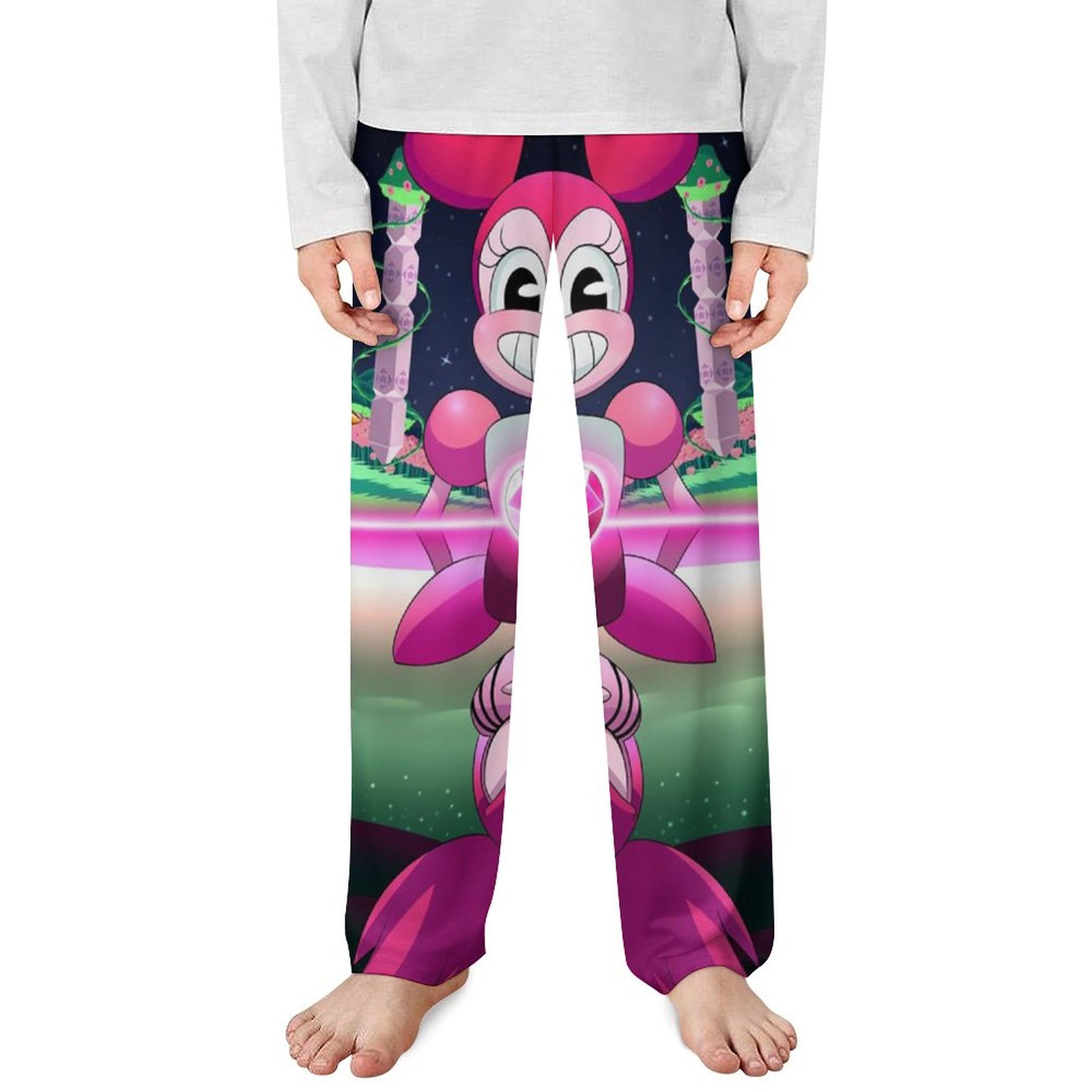 Steven Universe Spinel Children's Pajamas Cozy Lounge Straight Leg ...