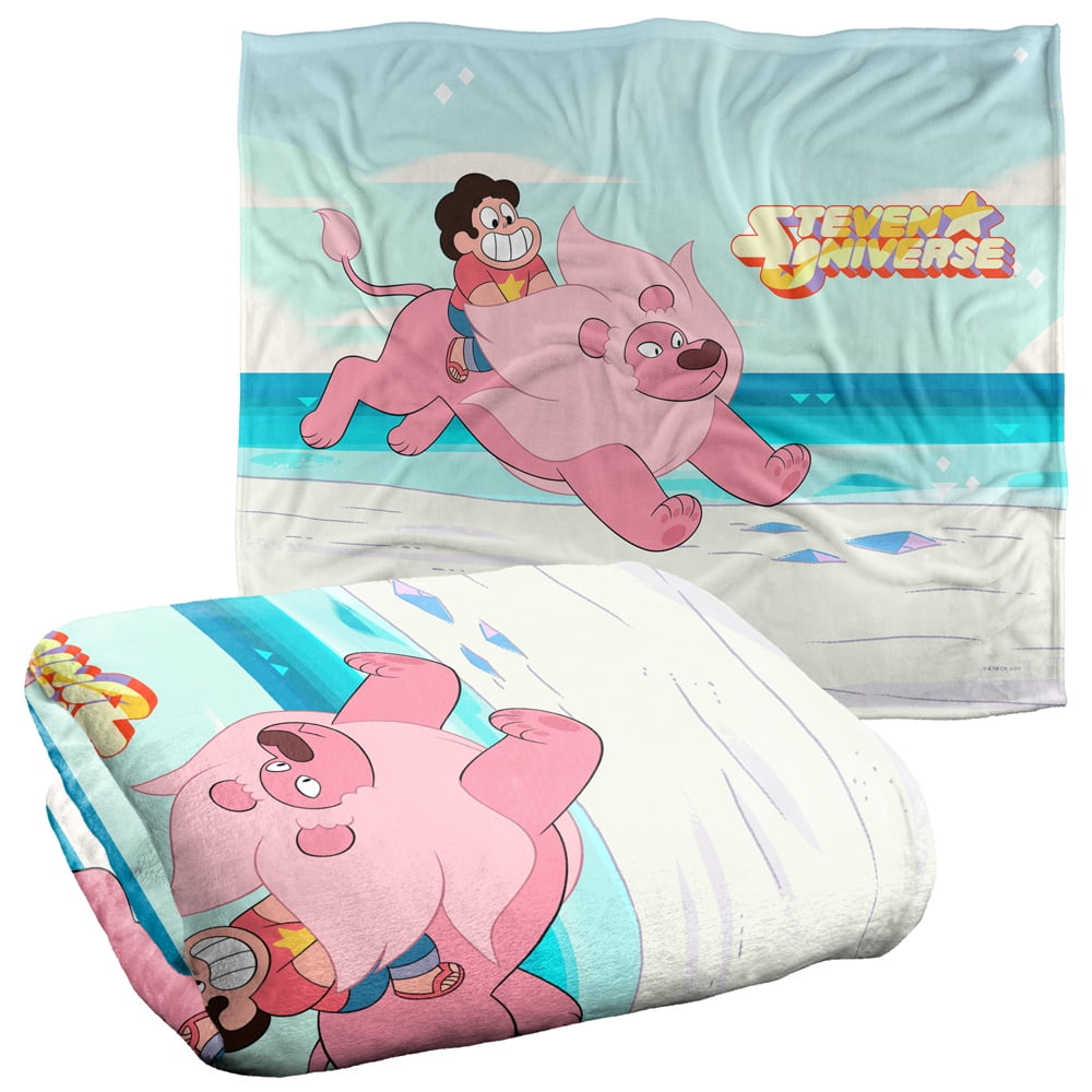 Steven Universe Steven and Lion Officially Licensed Silky Touch Super ...