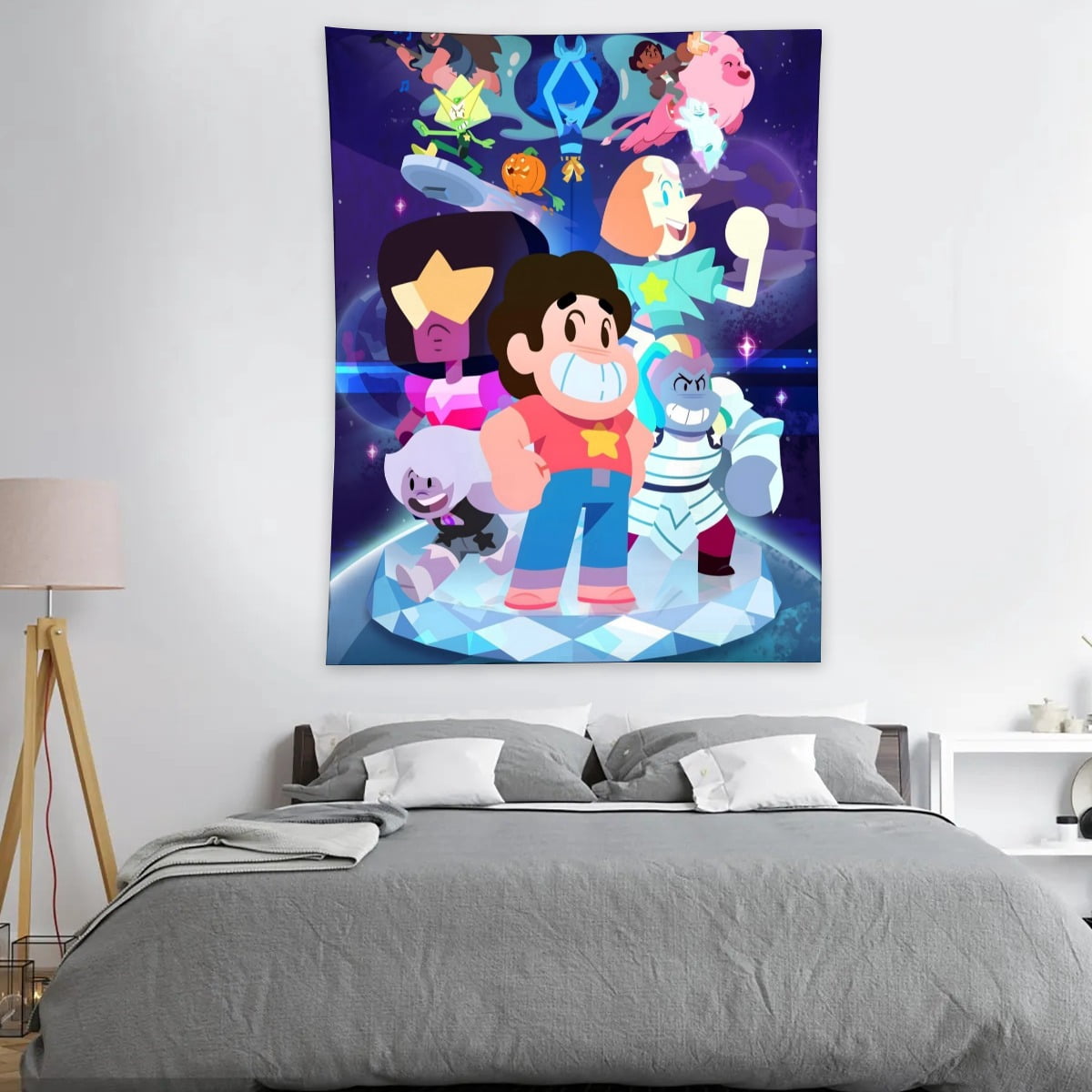 Steven Universe-Theme Anti-pilling Tapestry Gift Wall Hanging Backdrop ...
