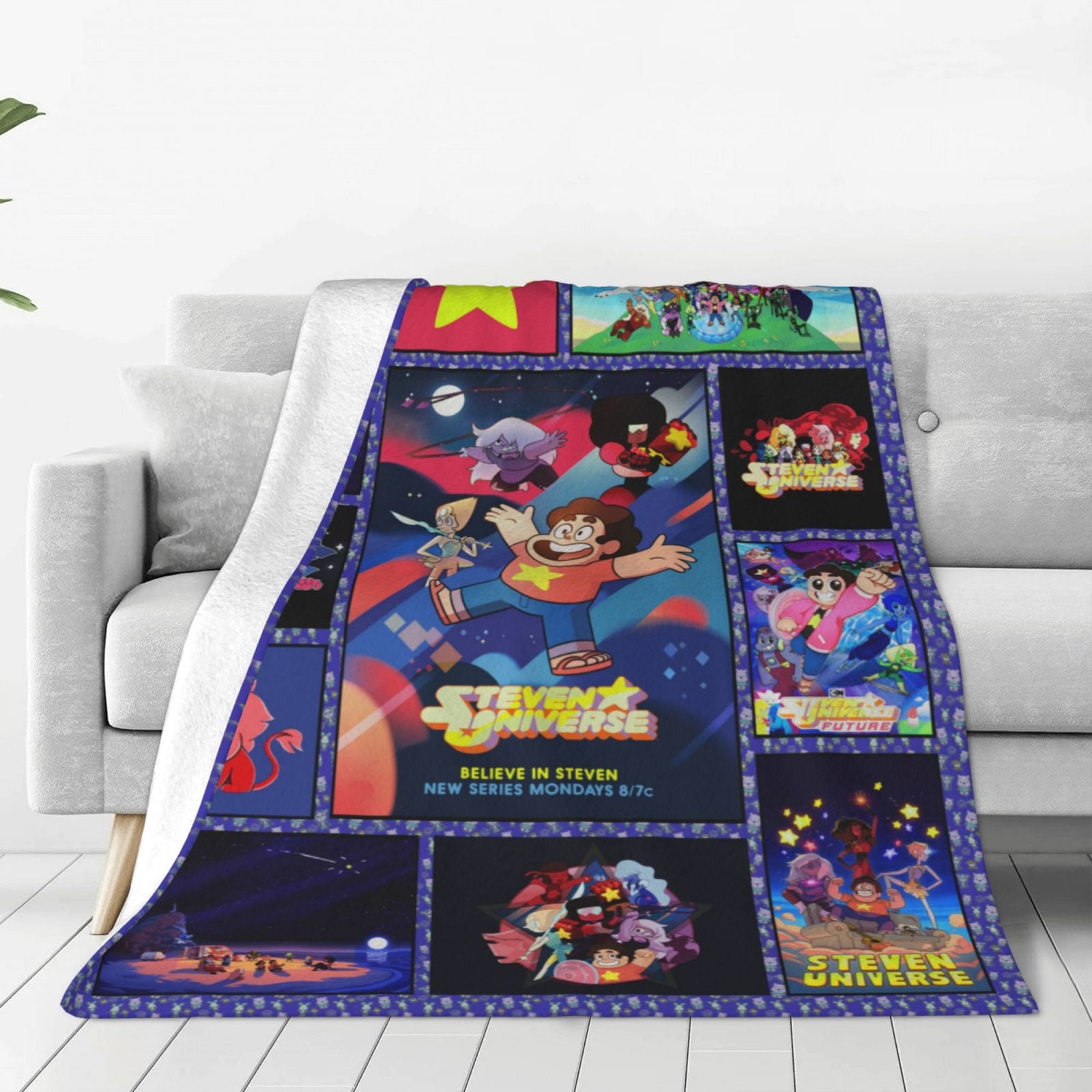 Steven Universe Throw Blanket Couch Bed Sofa Soft Lightweight Warm Cozy ...