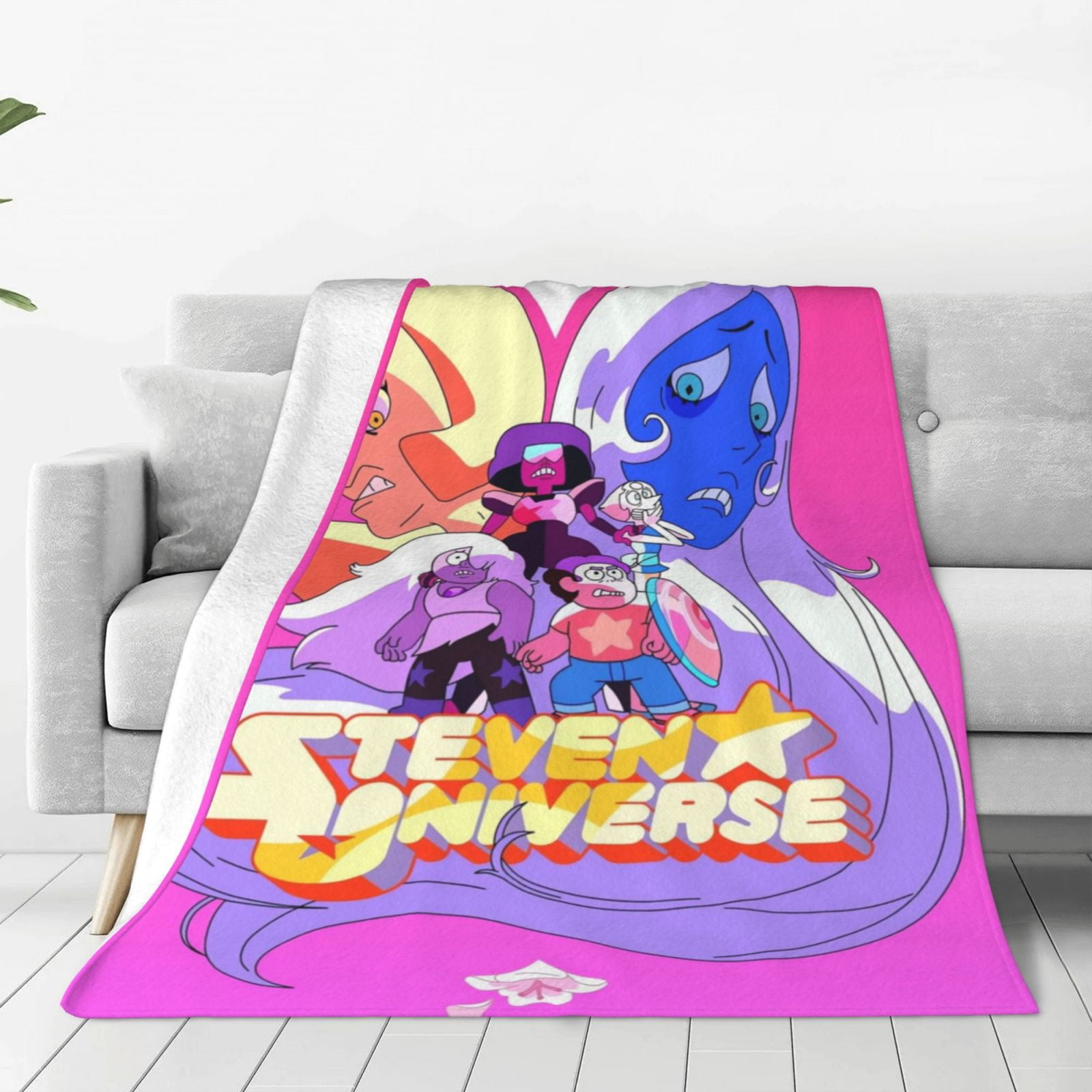 Steven Universe Throw Blanket Couch Bed Sofa Soft Lightweight Warm Cozy ...