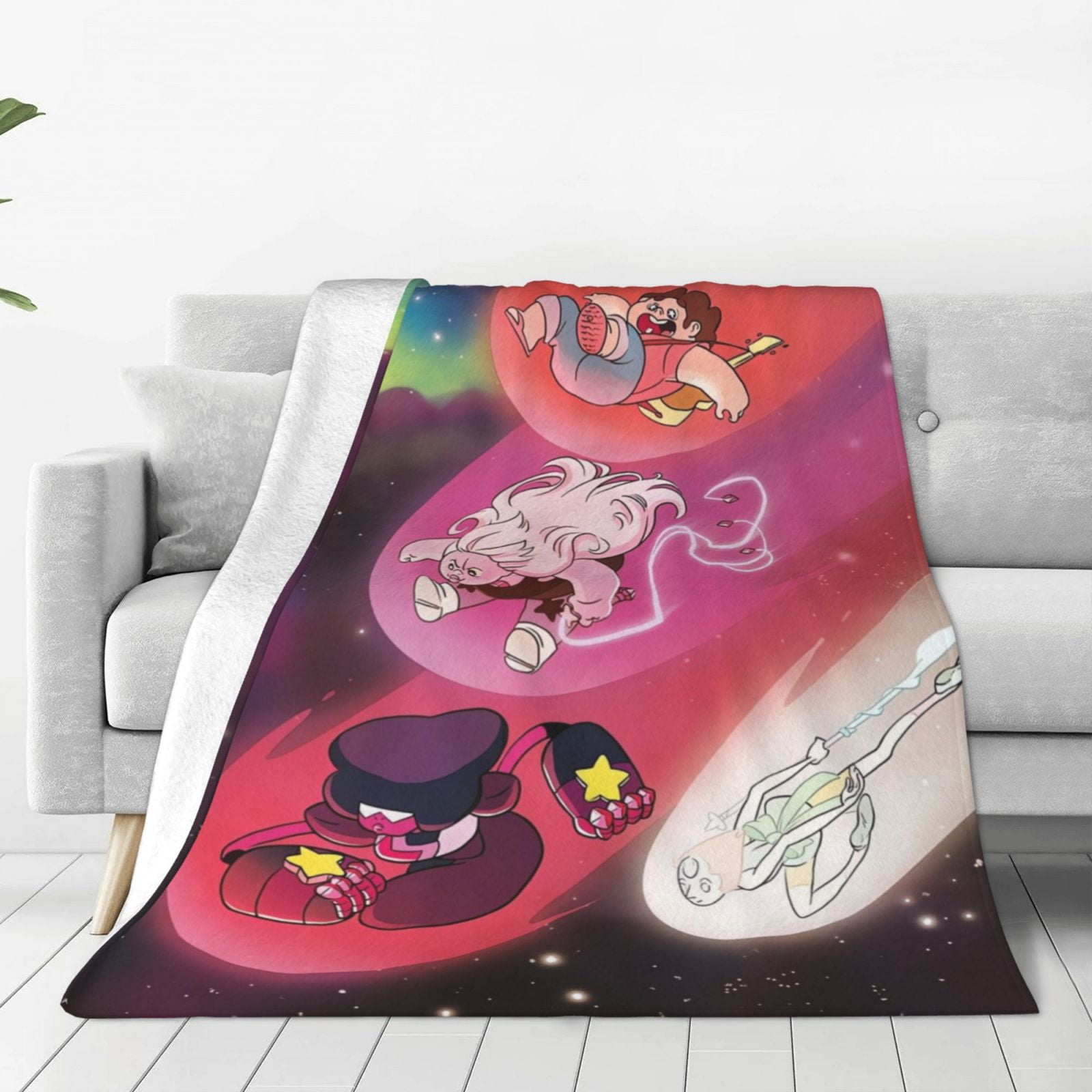 Steven Universe Throw Blanket Couch Bed Sofa Soft Lightweight Warm Cozy ...