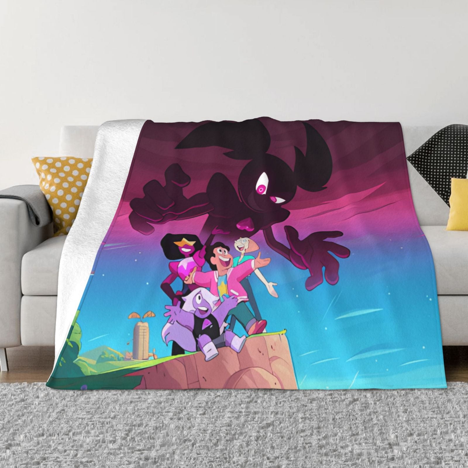 Steven Universe Throw Blanket Couch Bed Sofa Soft Lightweight Warm Cozy ...