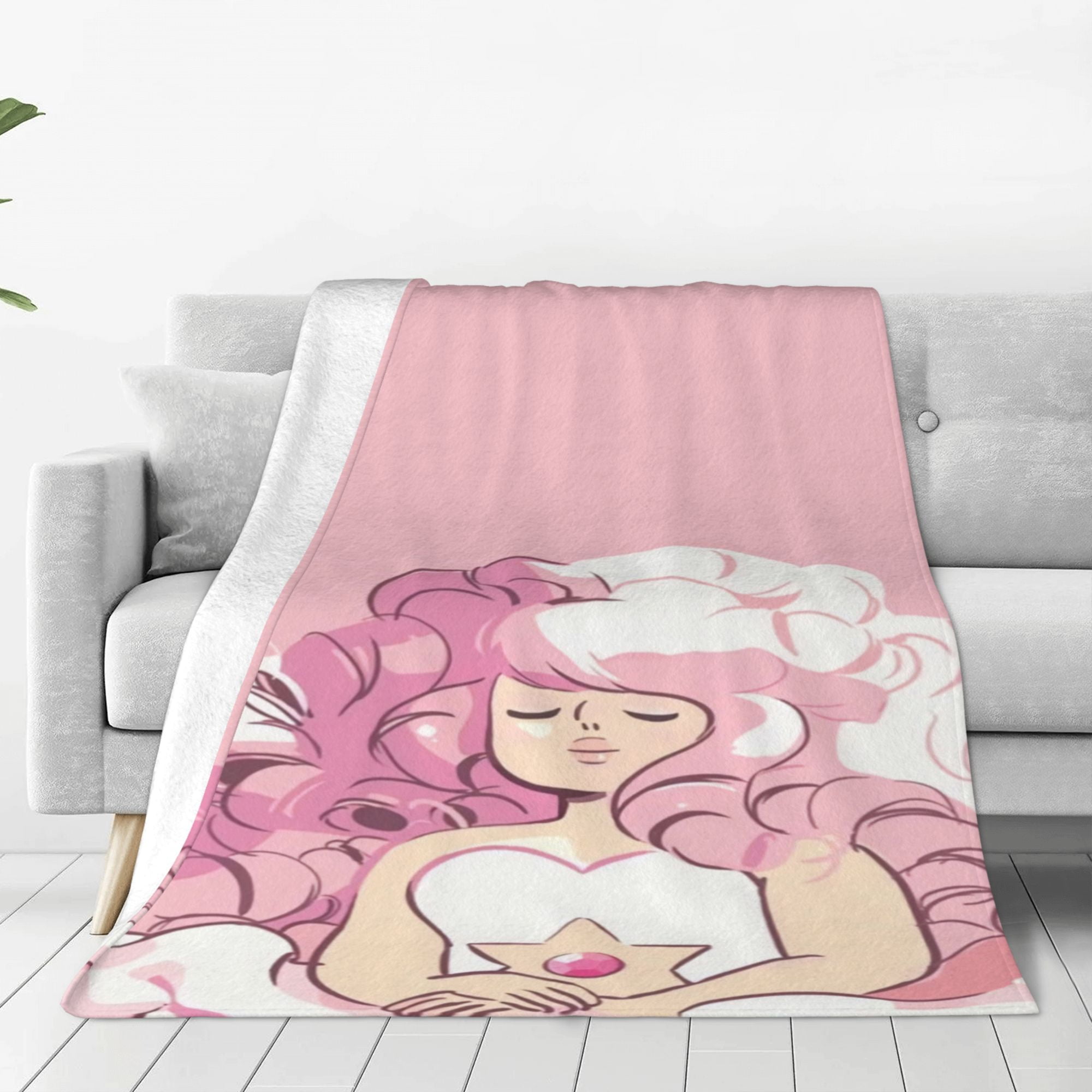 Steven Universe Throw Blanket Soft Plush Travel Blanket For Bedroom ...
