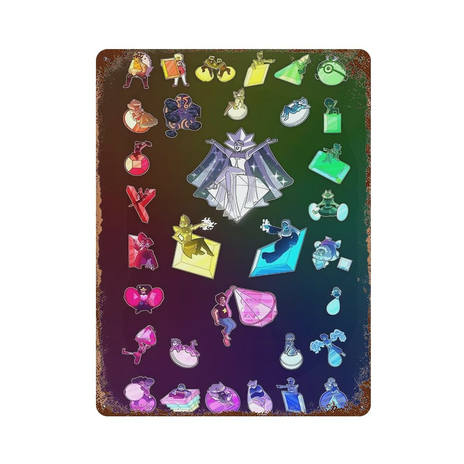 Steven Universe Tin Metal Decorative Wall Paintings - Vintage Artwork ...