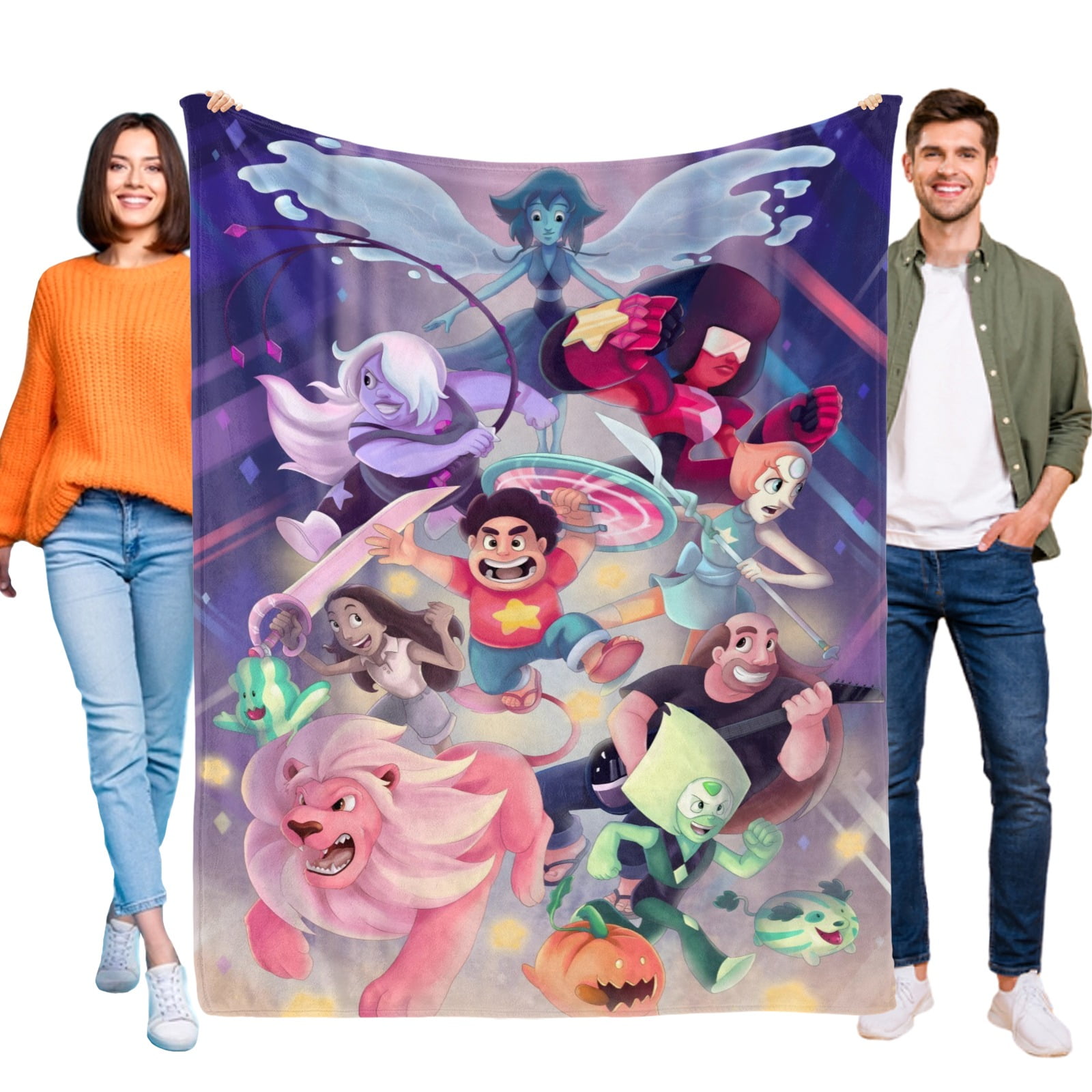 Steven Universe-themed Pals Plush Throw Blanket Gifts for Fans Girls ...