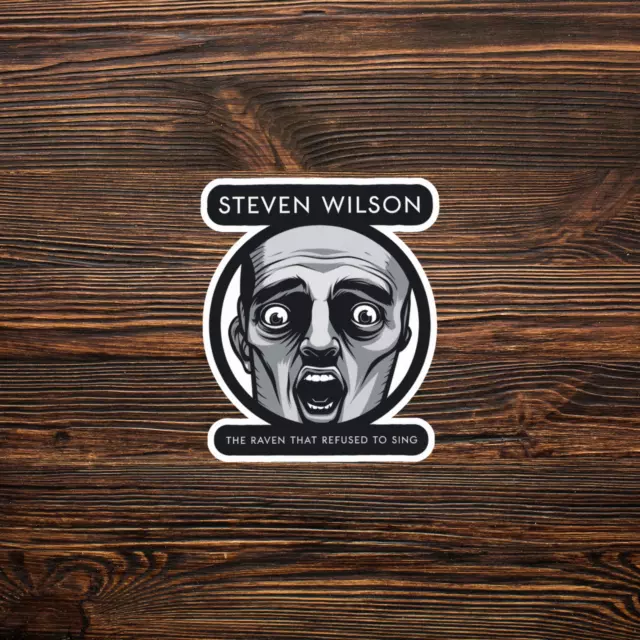 Steven Wilson The Raven That Refused To Sing Vinyl Sticker Decalphone ...