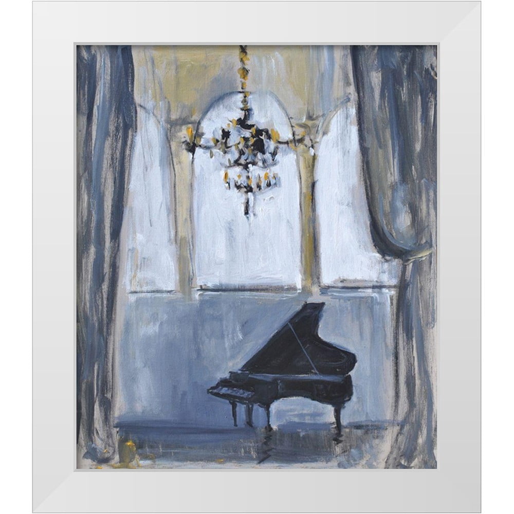 Stevens, Allayn 12x13 White Modern Wood Framed Museum Art Print Titled ...