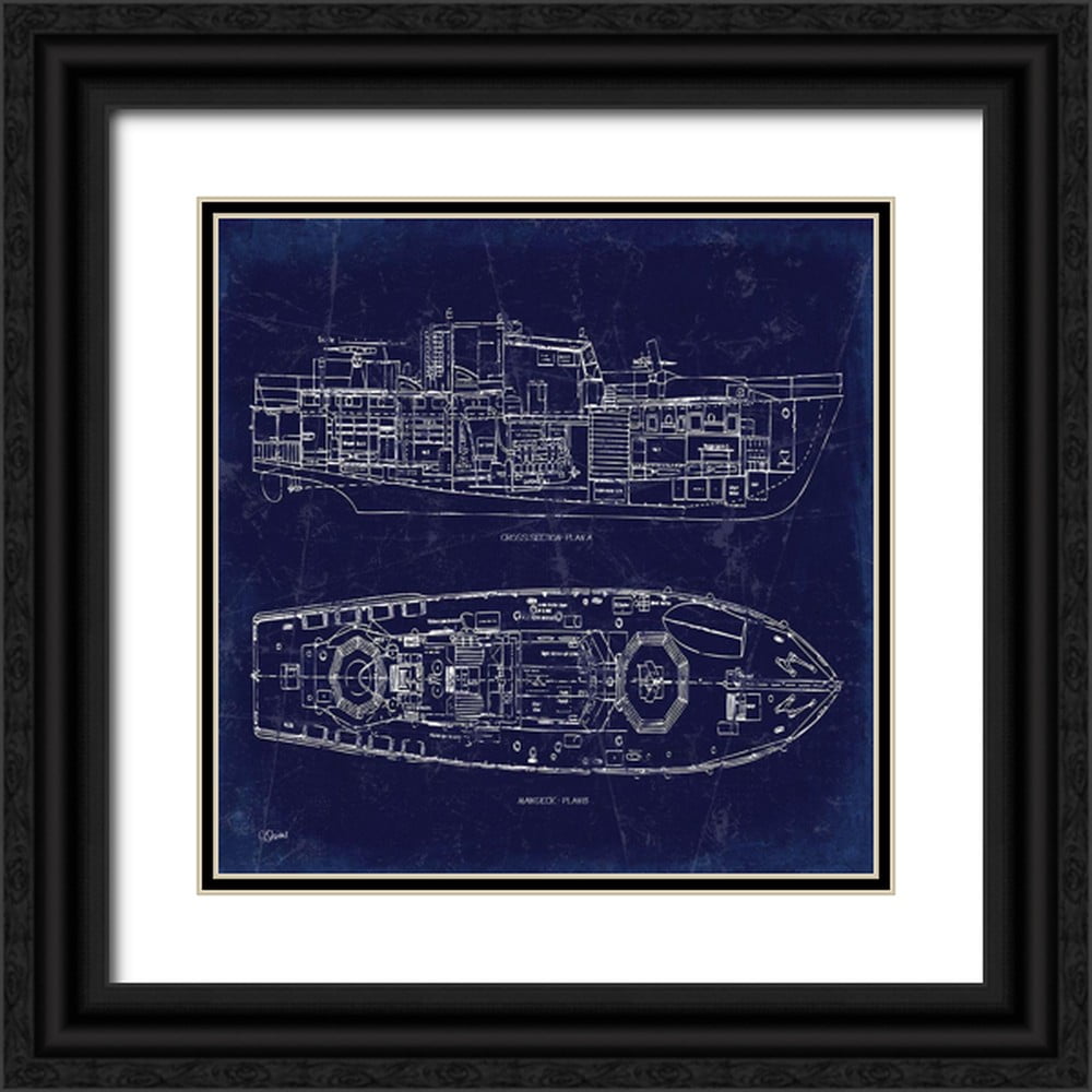 Stevens, Carole 20x20 Black Ornate Wood Framed with Double Matting Museum Art Print Titled ...