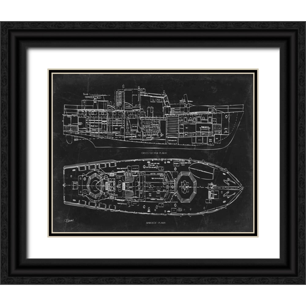 Stevens, Carole 32x26 Black Ornate Wood Framed with Double Matting Museum Art Print Titled ...