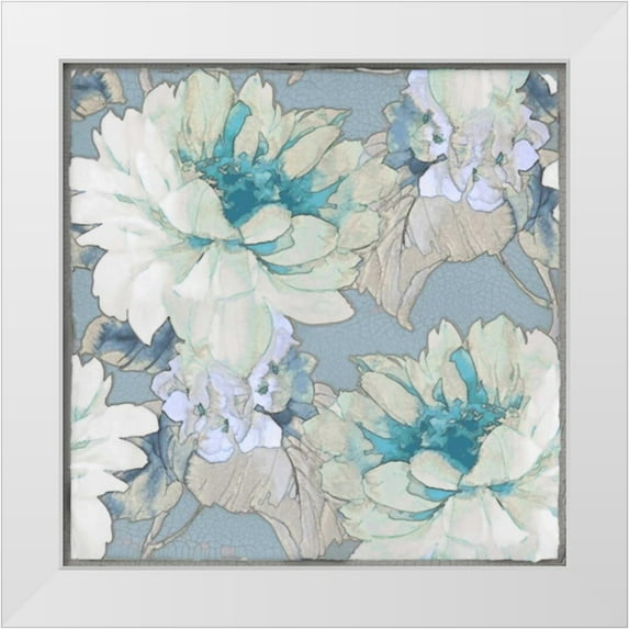 Stevens, Jesse 12x12 White Modern Wood Framed Museum Art Print Titled - Earthly Delights I ...