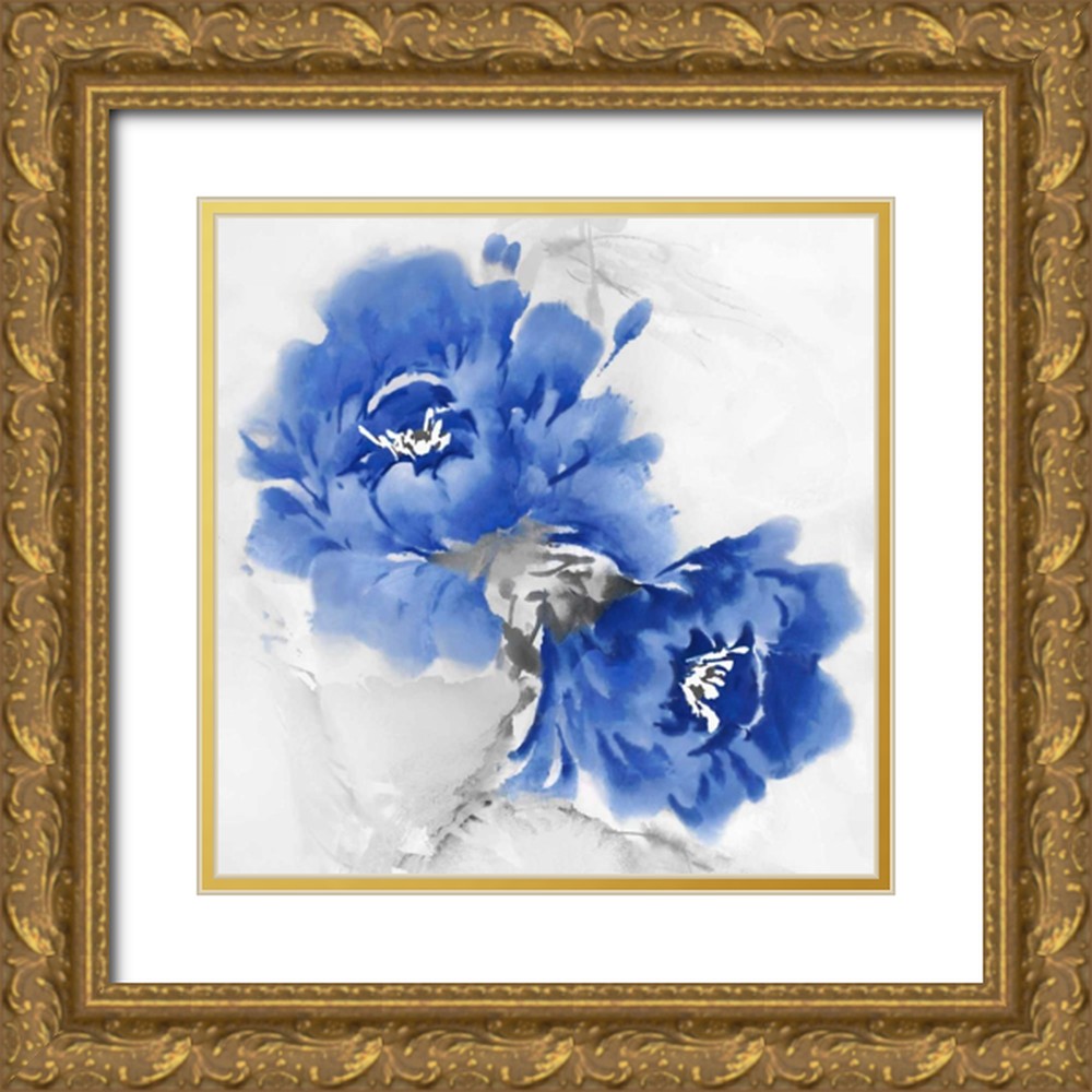 Stevens, Jesse 20x20 Gold Ornate Wood Framed with Double Matting Museum Art Print Titled ...