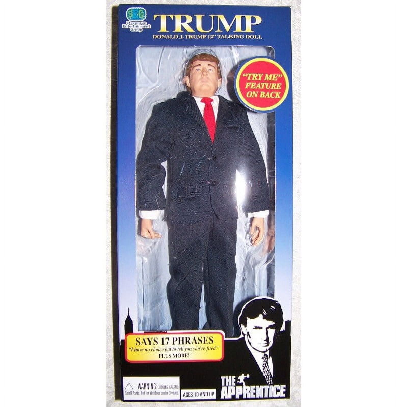 "American Toys - Donald Trump 12"" Talking Doll, Collectible with 17 ...
