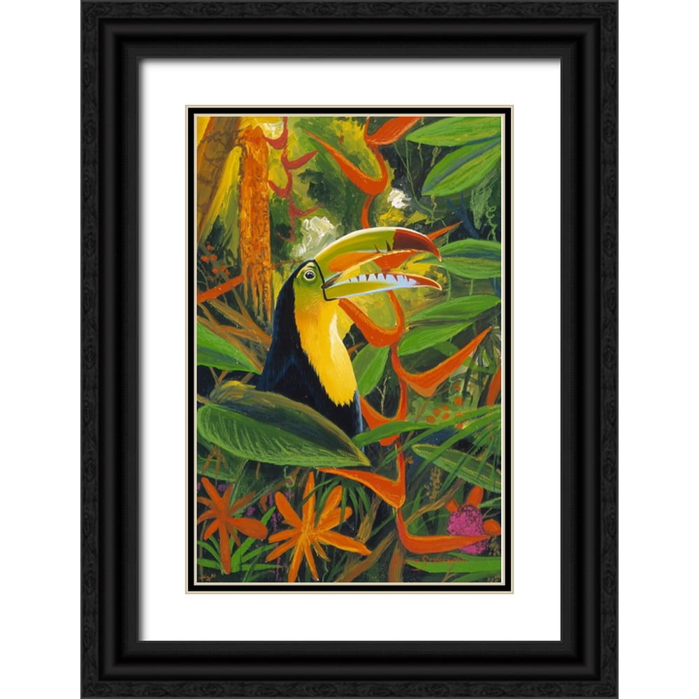 Stevenson, Graeme 11x14 Black Ornate Wood Framed with Double Matting ...