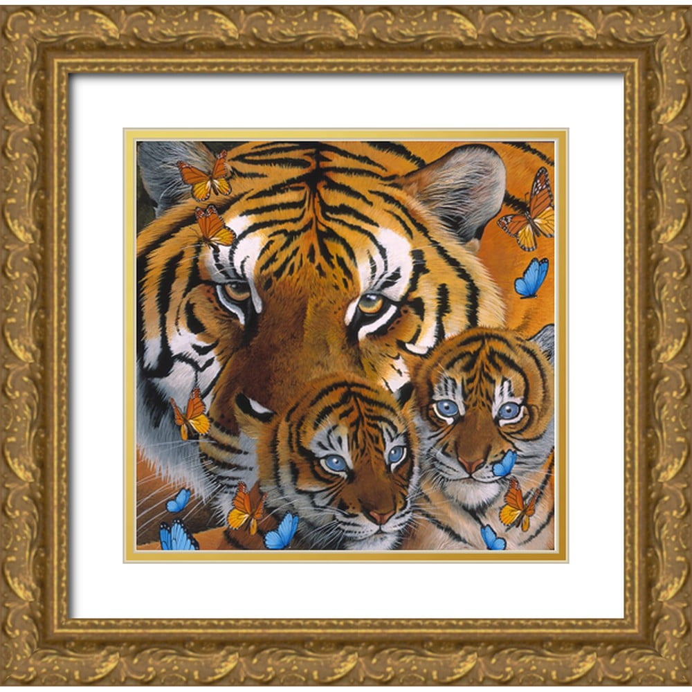 Stevenson, Graeme 12x12 Gold Ornate Wood Framed with Double Matting ...