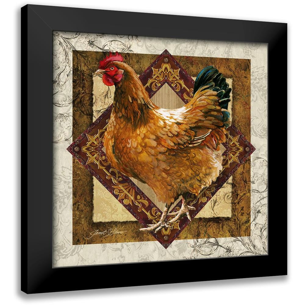 Stever, Janet 15x15 Black Modern Framed Museum Art Print Titled ...